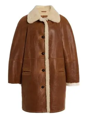 ISABEL MARANT Berthie Shearling Coat