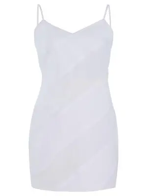 K.NGSLEY Hestia Spiral Mini Slip Dress