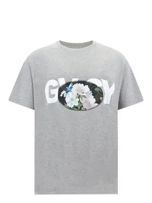 Givenchy Boxy Short-sleeve 'light Melange - Grey