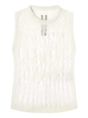 Rick Owens Spider Tank - White
