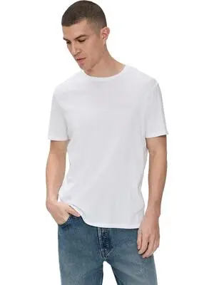 ALEX MILL Lightweight Mercer Tee - White