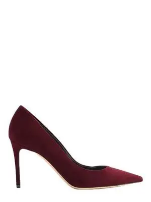 SCAROSSO Gigi Pumps - Burgundy - Suede