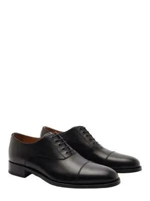 SCAROSSO Giove Oxfords Black Calf