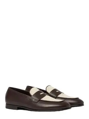 SCAROSSO Gregory Loafers - Brown - Calf