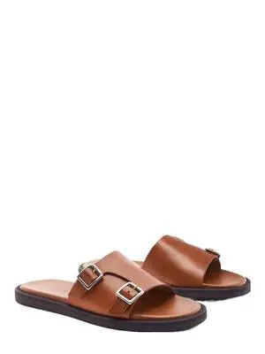 SCAROSSO Costantino Sandals - Cognac - Calf