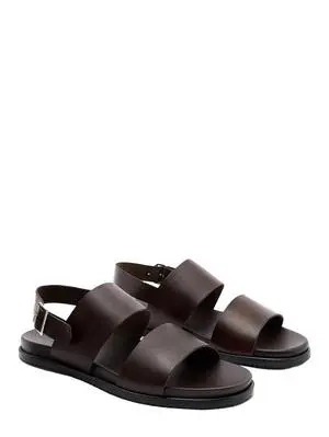 SCAROSSO SCAROSSO Antonio Closed-toe Sandals Brown Calf