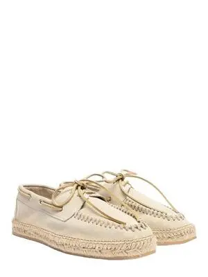 SCAROSSO Kai Suede Espadrilles - Raw - Suede