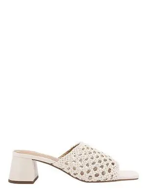 Kurt Geiger Remi Faux-leather Heeled Mules - White