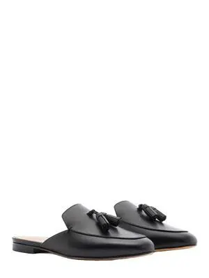 SCAROSSO Giorgina Mules - Black - Calf