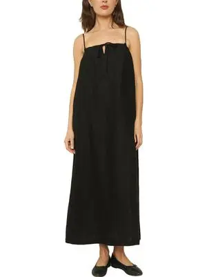 WHIMSY + ROW Soleil Maxi Dress - Black