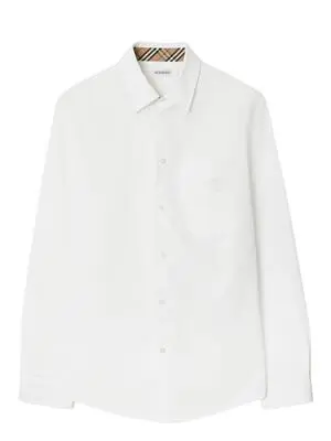 Burberry Cotton Poplin Shirt - White