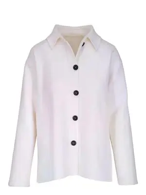 Kiton Button-down Jacket - White