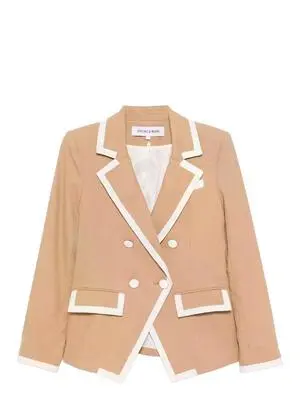 Veronica Beard Edison Dickey Blazer - Neutrals