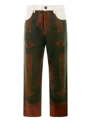 KARTIK RESEARCH Printed Trousers