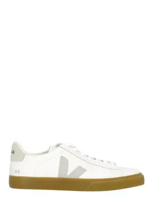 VEJA Pebbled Leather Sneakers - White