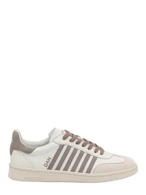 Dsquared2 Lace-Up Low Top Sneakers White