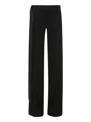 Victoria Beckham Satin Bow Pants - Straight Jeans