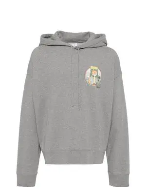 Maison Kitsuné Maison Kitsuné Rambling Cotton Sweatshirt Grey