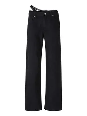 Alexander Wang Straight Cotton Jeans - Straight Jeans