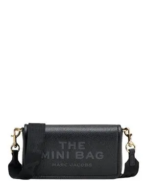 Marc Jacobs The Leather Mini Shoulder Bag - Black
