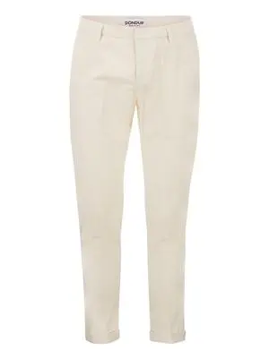 DONDUP Gaubert - Slim-fit Gabardine Trousers