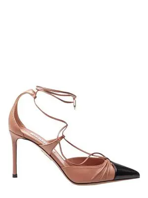AQUAZZURA Nappa Leather Pumps - Pink
