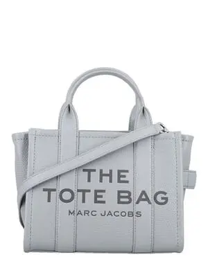 Marc Jacobs Mini Tote Leather Bag - Grey