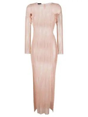 SANTA BRANDS Rhinestone-Embellished Maxi Dress