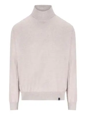FAY Virgin Wool Sweater Gray