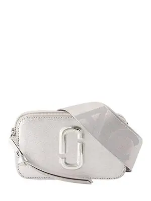 Marc Jacobs The Snapshot Crossbody Silver