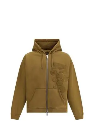 Dsquared2 Zip-up Hoodie - Brown