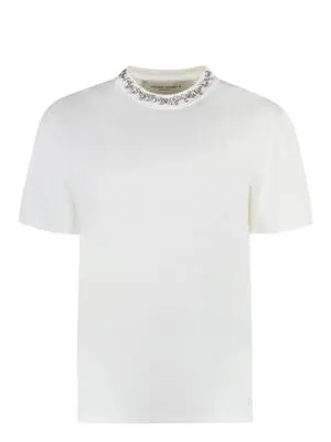 GOLDEN GOOSE DELUXE BRAND Cotton Crew-Neck T-Shirt