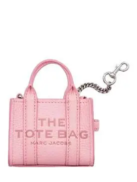 Marc Jacobs The Nano Tote Bag Charm Wallet Pink