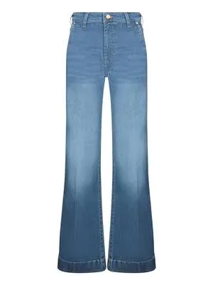 7 For All Mankind Modern Dojo Flare Jeans - Blue