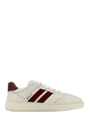Bally Rebby Leather Sneakers - White