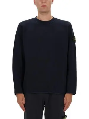 Stone Island Cotton Sweatshirt - Blue