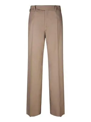 Dolce & Gabbana Stretch Wool Pants - Beige O Tan