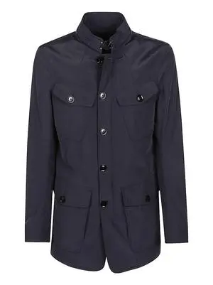 TOM FORD Military Jacket - Blue
