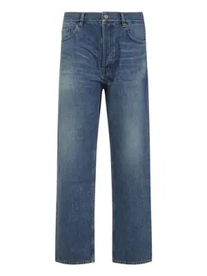 Saint Laurent Mick Long Jeans - Blue