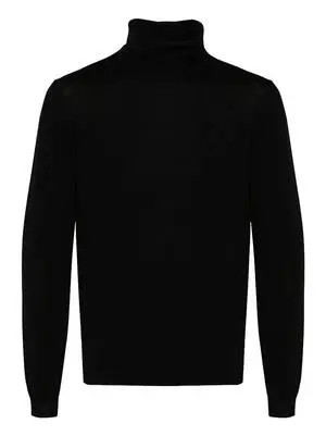 GOES BOTANICAL Merino Wool Sweater - Black