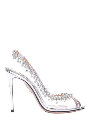 AQUAZZURA Aquazzura Temptation Crystal Sandals