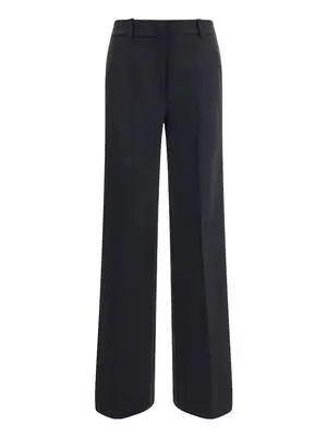 P.a.r.o.s.h Silk Side Band Pant - Black
