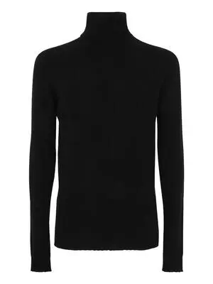 MD75 Cashmere Turtleneck Sweater - Black
