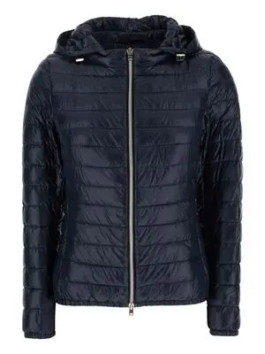 Herno Tech Fabric Down Jacket - Blue