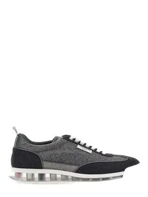 Thom Browne Tech Runner Sneakers - Grey