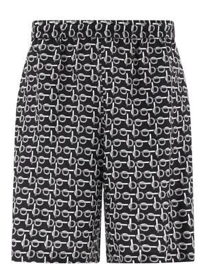 Burberry Silk Shorts - Black