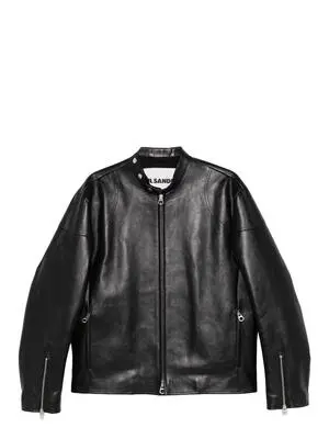 JIL SANDER Jil Sander Zip-Up Jacket Black
