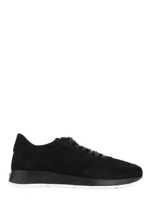 TOD'S Suede Leather Sneakers Black