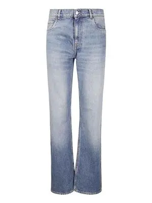 Coperni Faded Wash Five-pocket Jeans - Denin