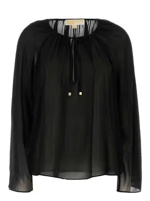 Michael Kors Georgette Blouse - Black